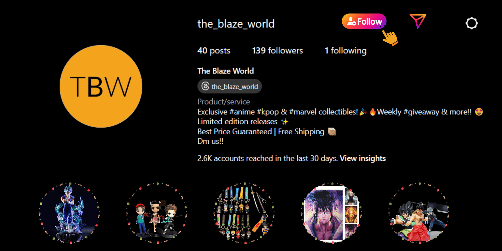 The Blaze world